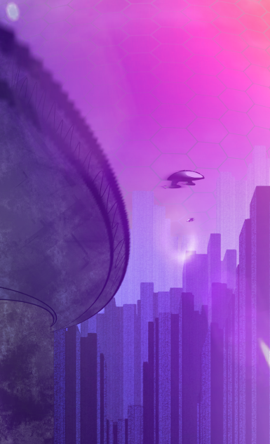 city of the future - ibisPaint