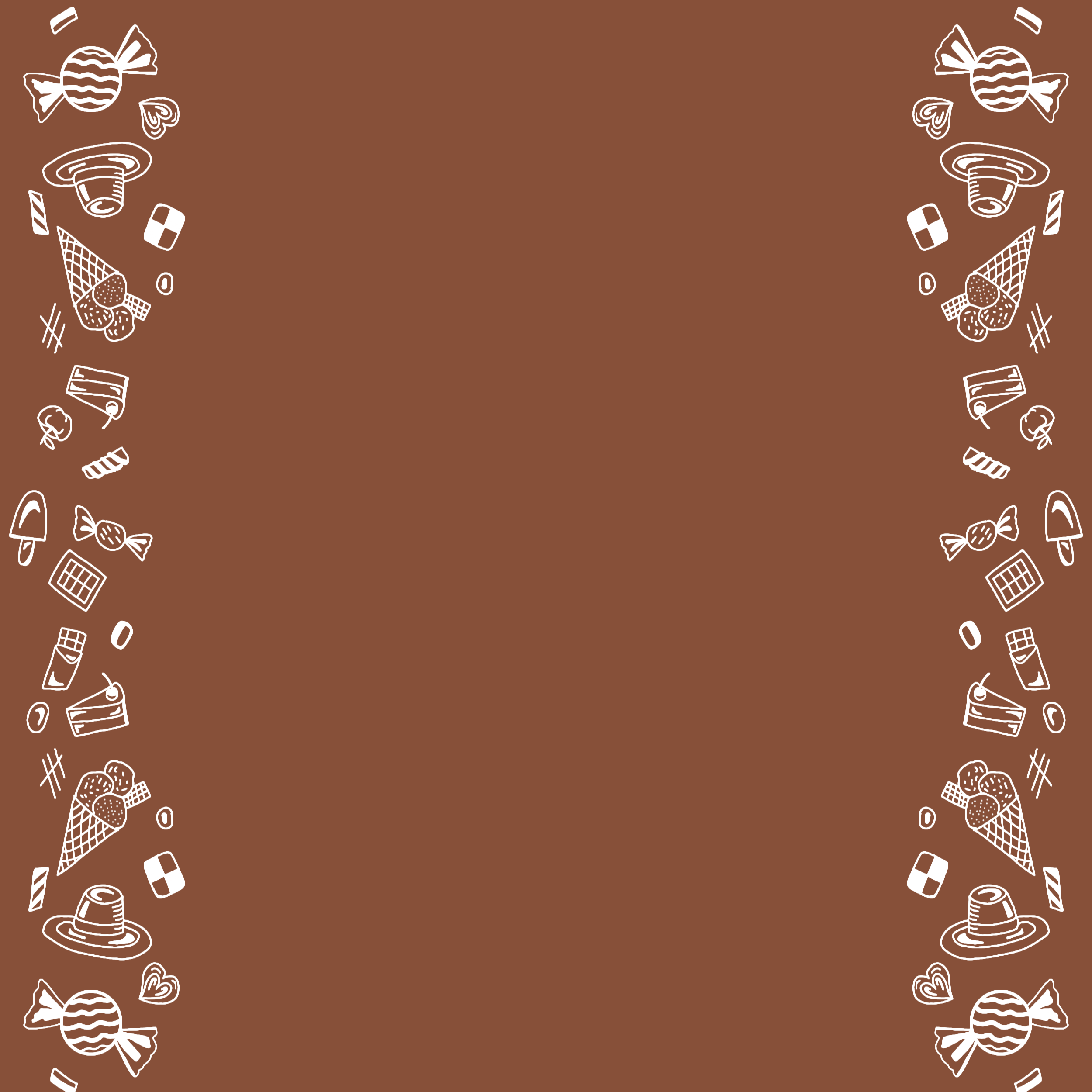 sweets border - ibisPaint