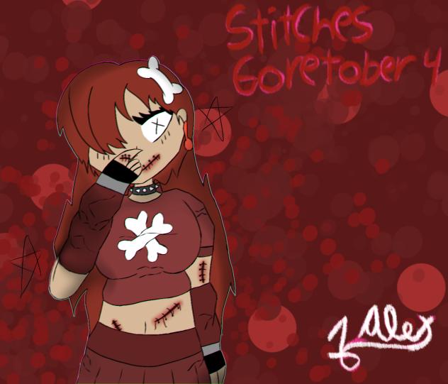 Stitches goretober 4 - ibisPaint