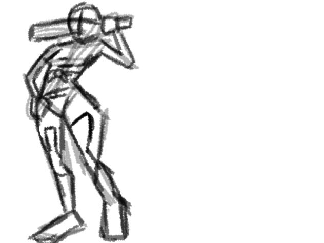 Batt girl (rough) - ibisPaint