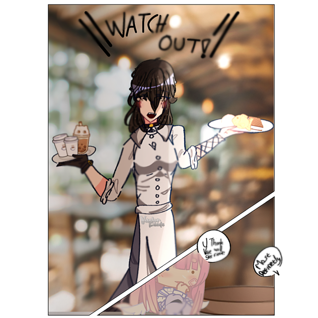 Waitress Vae - ibisPaint