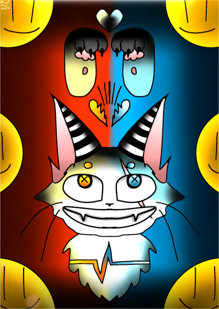 He's crazy... - ibisPaint