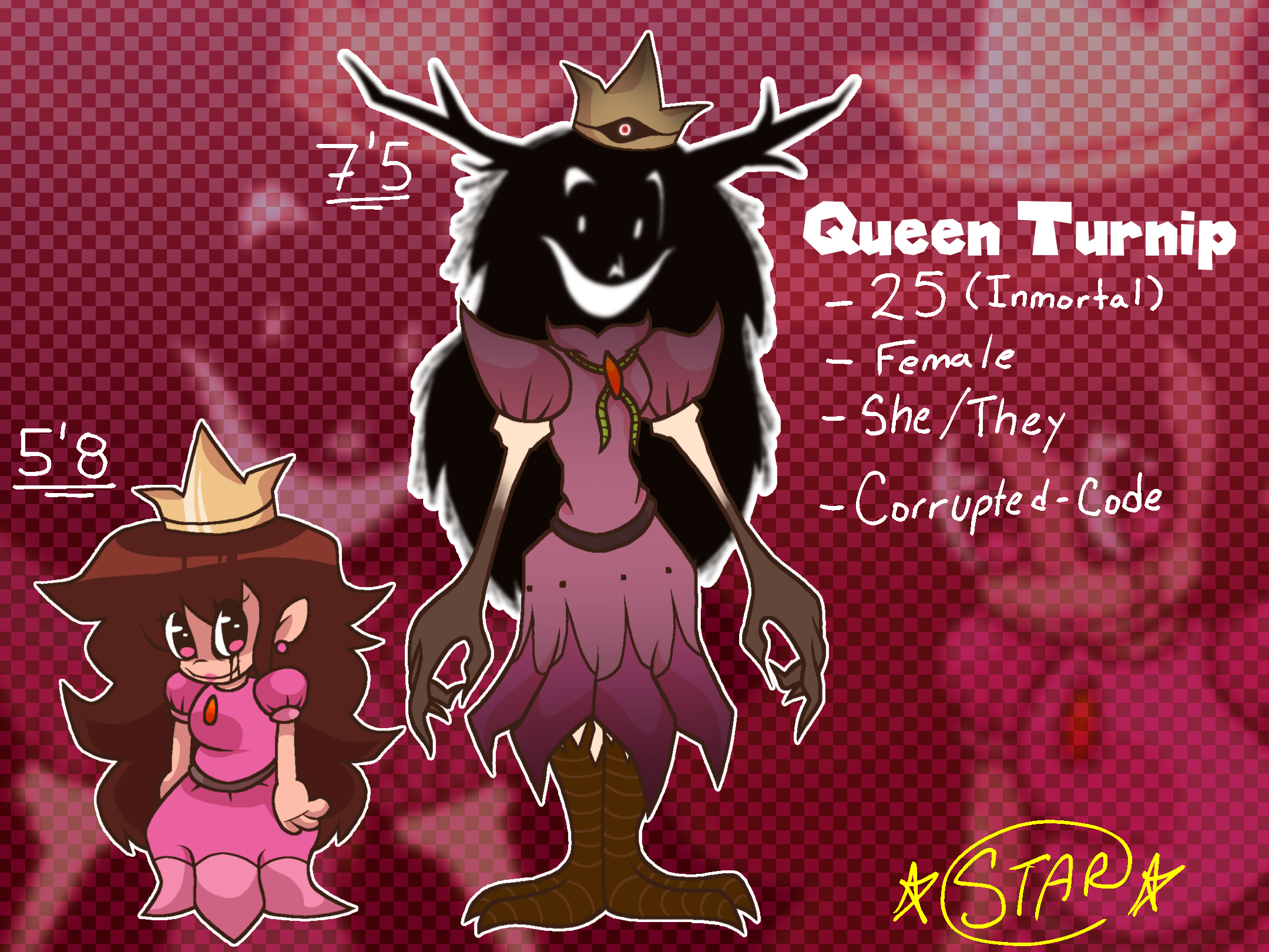Queen Turnip’s 2025 Ref sheet - ibisPaint