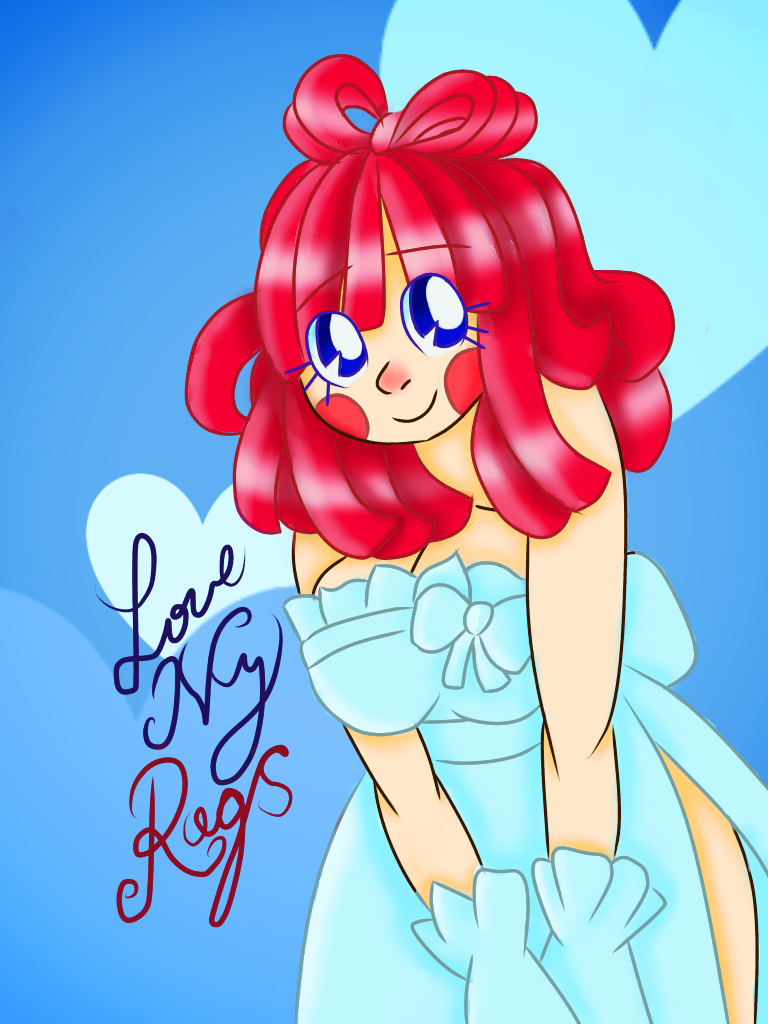 Love My Rags (Raggedy Ann Fan Art) - ibisPaint
