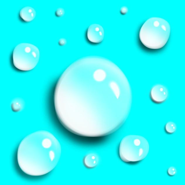Water drops💦 - ibisPaint