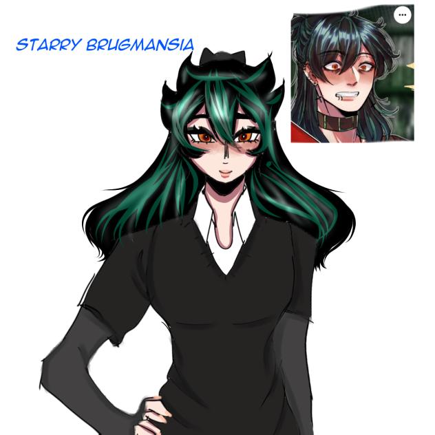 my kid at the back oc! - ibisPaint