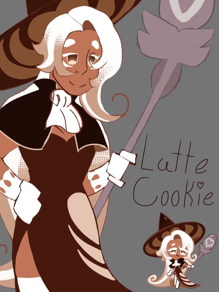 Latte Cookie! - ibisPaint