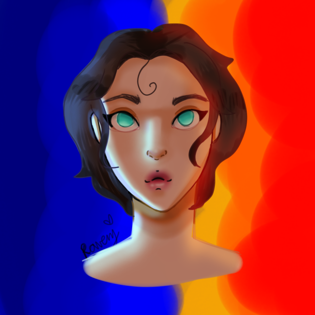 Trying new art style - ibisPaint