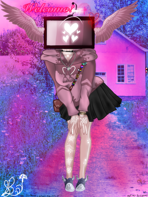 This is TB she’s my personal Wc,Dc OC - ibisPaint