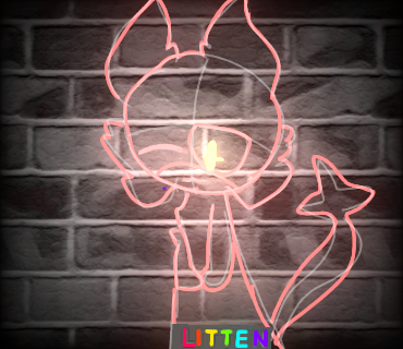 Neon Litten!(for Maya_is_here) - ibisPaint