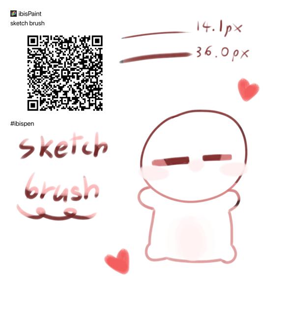 Sketch brush - ibisPaint