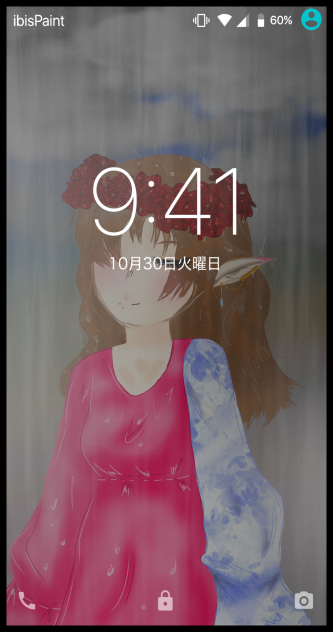 raining day - ibisPaint