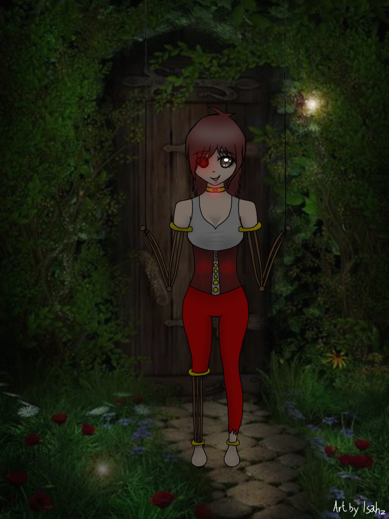 Woman made by sticks - ibisPaint