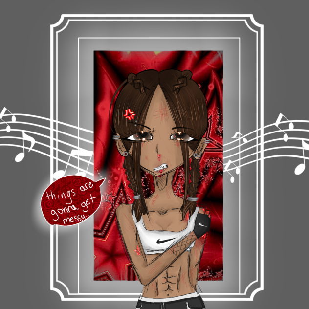 𝕥𝕙𝕚𝕟𝕘𝕤 𝕒𝕣𝕖 𝕒𝕓𝕠𝕦𝕥 𝕥𝕠 𝕘𝕖𝕥 𝕞𝕖𝕤𝕤𝕪.. - ibisPaint