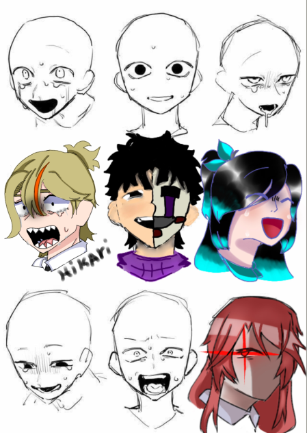 Face collab - ibisPaint