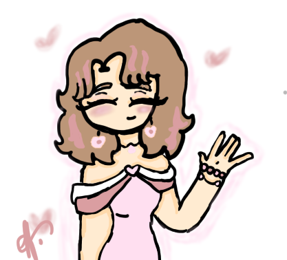 Qualquer menina - ibisPaint
