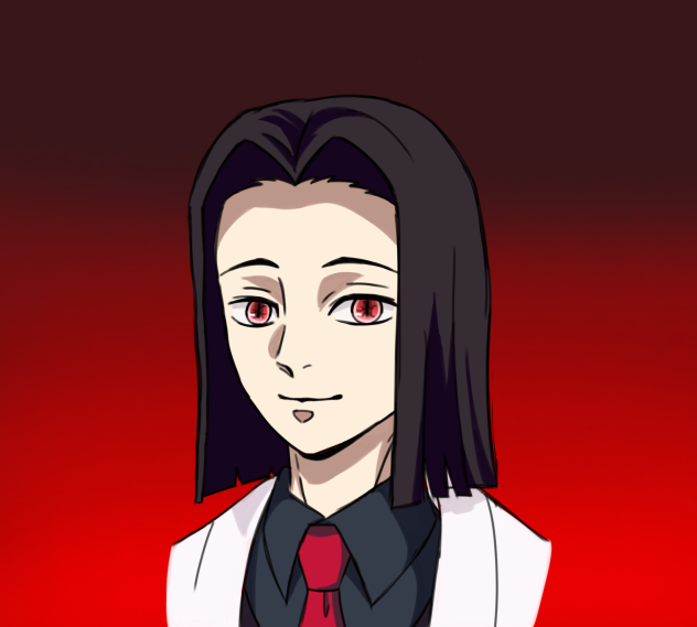 Kagaya Ubuyashiki as a demon - ibisPaint