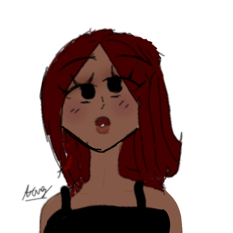 red head girliee - ibisPaint
