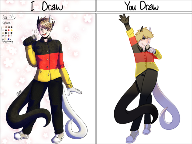 I draw.You draw Fin - ibisPaint