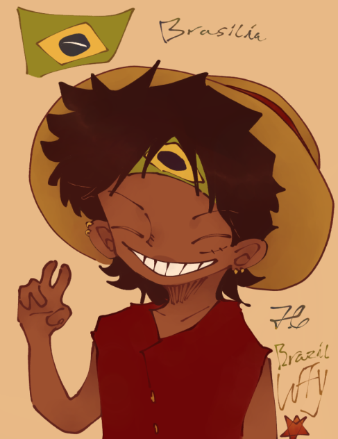 Brazilian LuFfy🇧🇷♡ - ibisPaint