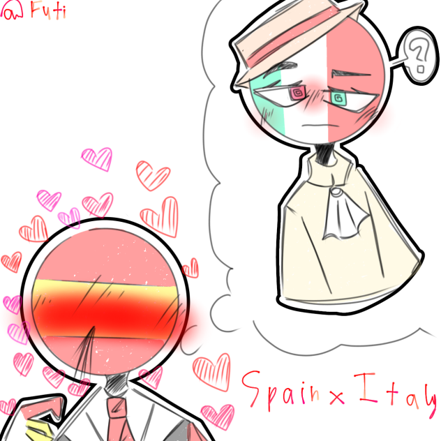 Spain X Italy IbisPaint spain-x-italy-ibispaint
