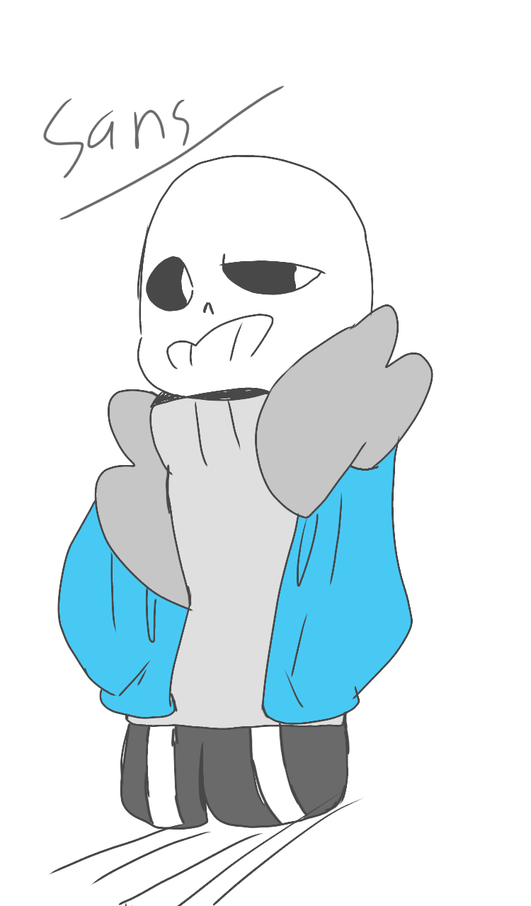 speed paint sans - ibisPaint