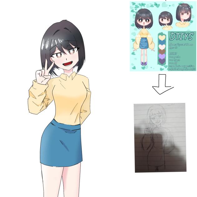 Say Cheese~! SasyaDTIYS - ibisPaint