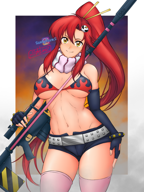 Yoko Littner - FanArt (Santydraw.S) - ibisPaint