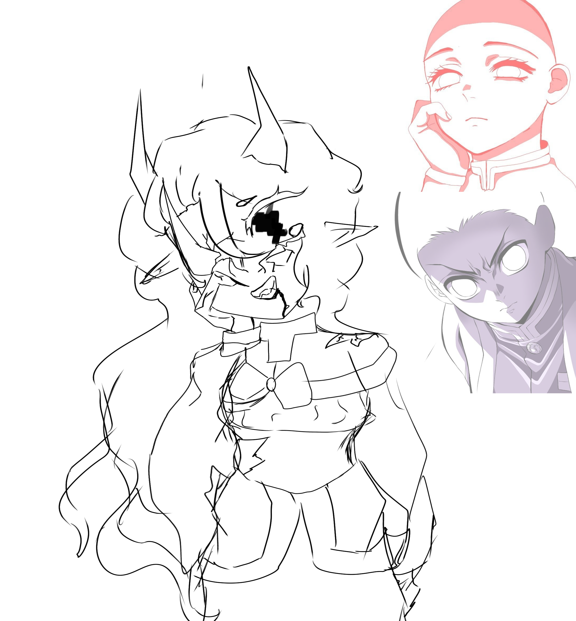 infinite castle collab wip 1•3 - ibisPaint