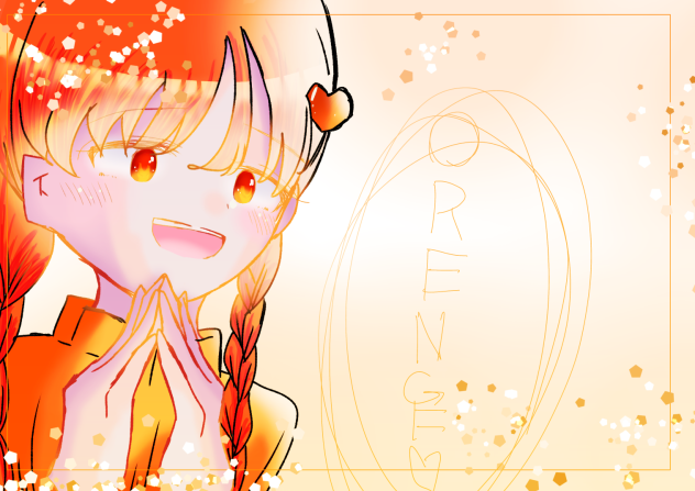 ORANGE🧡 - ibisPaint
