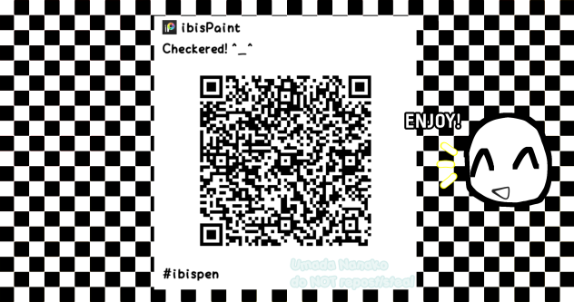 Checkered brush!! - ibisPaint