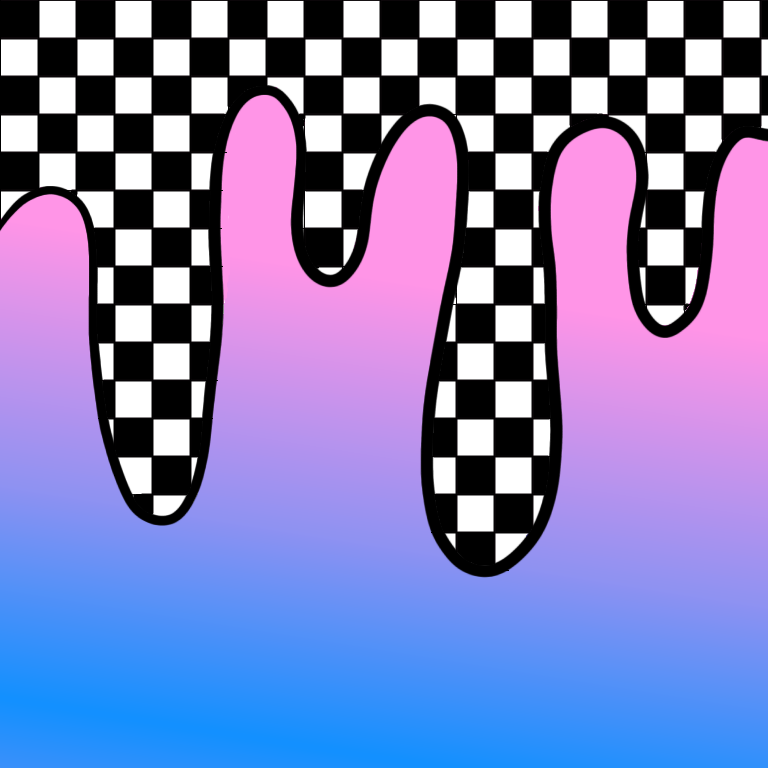 Checkered drip - ibisPaint