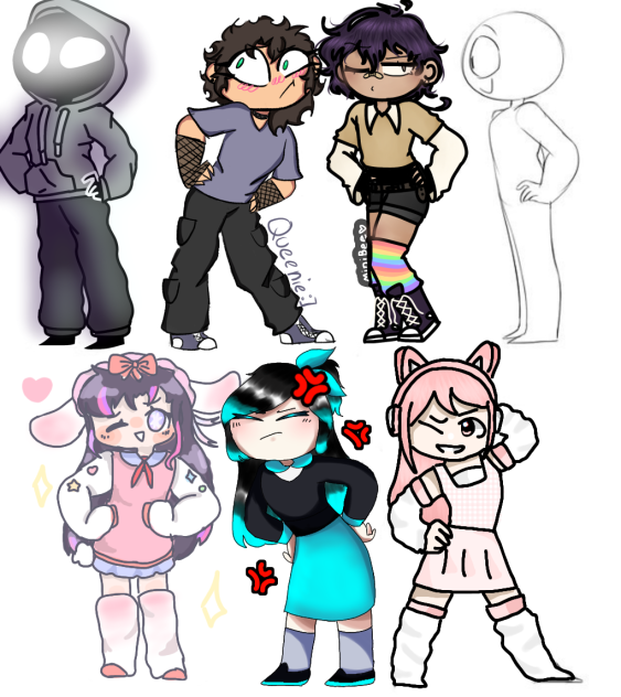 Oc collab with others - ibisPaint