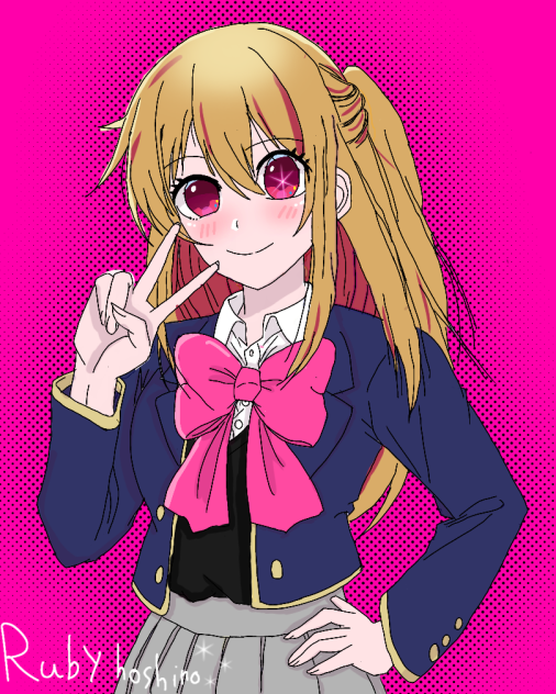 ruby hoshino fanart - ibisPaint