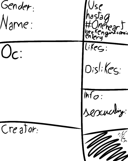 comic sheet for one heartbroken girl - ibisPaint