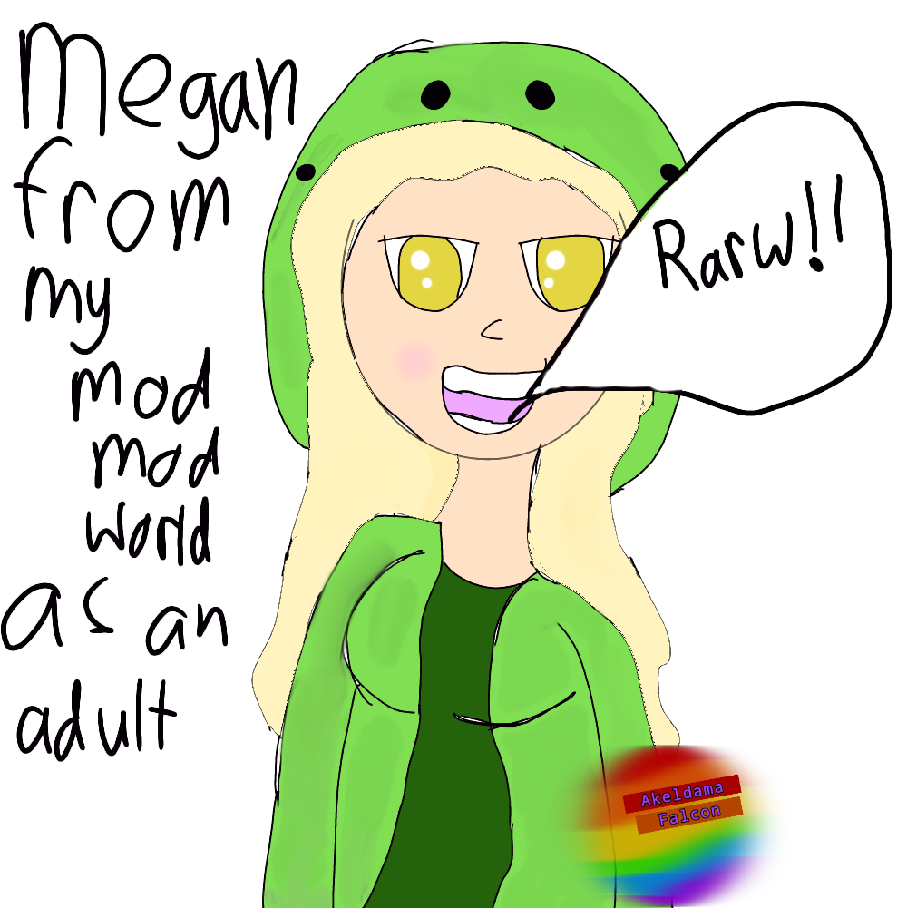 Older Megan from.Mod Mod World - ibisPaint