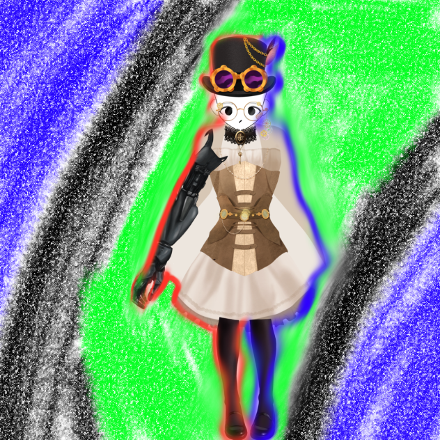 steam punk girl - ibisPaint