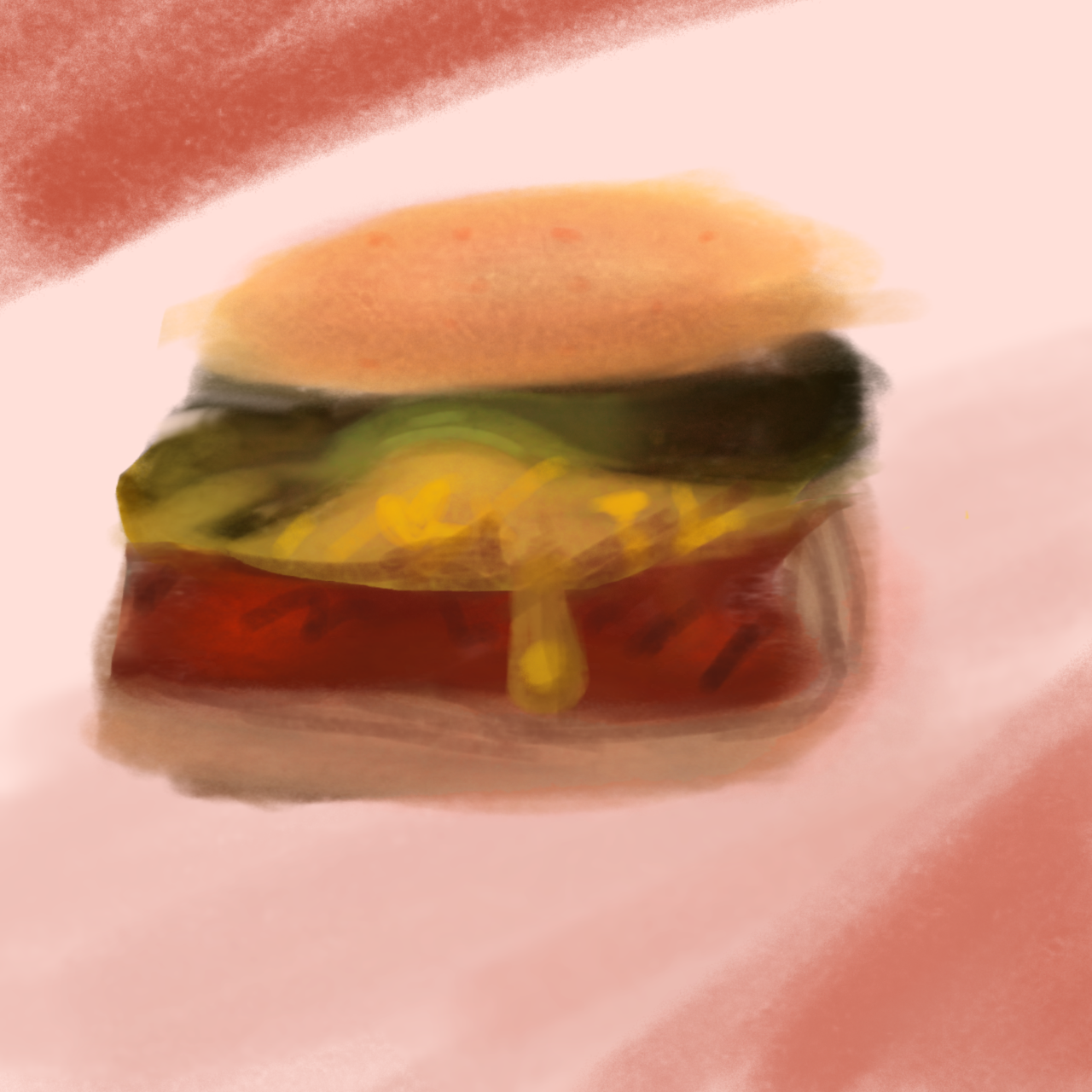 CHEESE BURGER - ibisPaint
