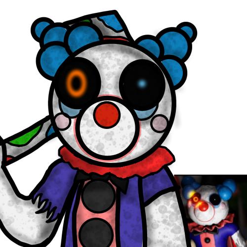 Piggy rebooted fanart - Clowny (Old) - ibisPaint