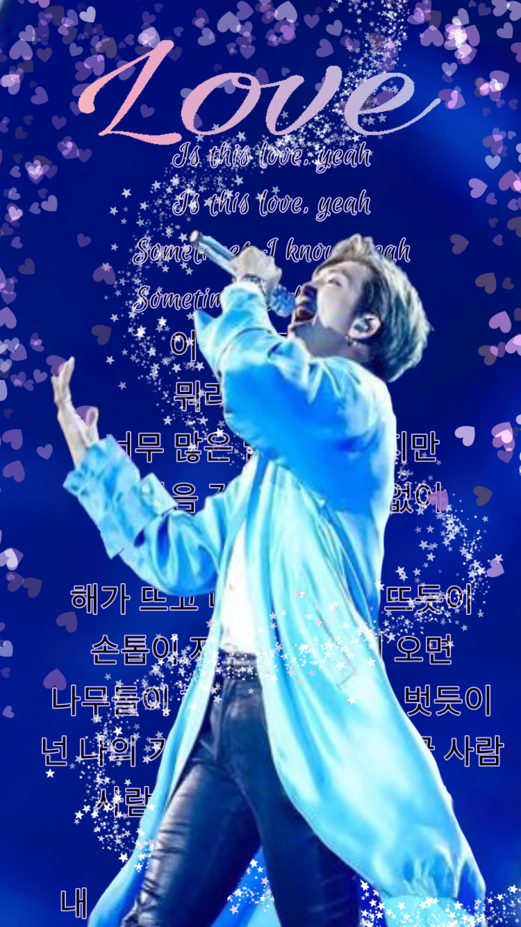 Love - Bts Namjoon) Background - ibisPaint