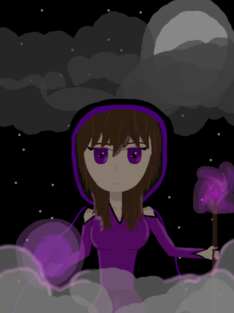 Purple Mage - ibisPaint