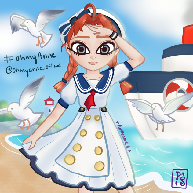 Sailor Girl (Anne) - ibisPaint