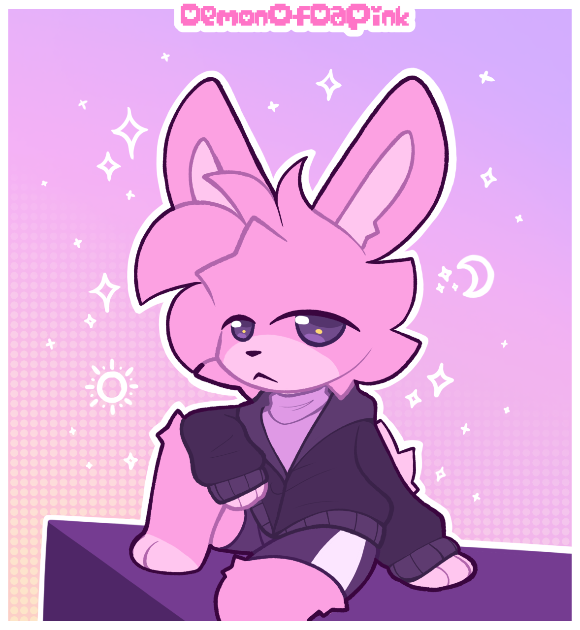 The pink bunny 💖 - ibisPaint