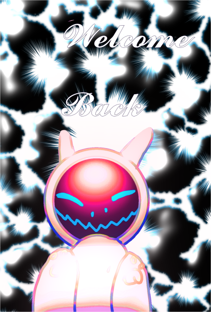 Protogen Says Welcome Back - ibisPaint