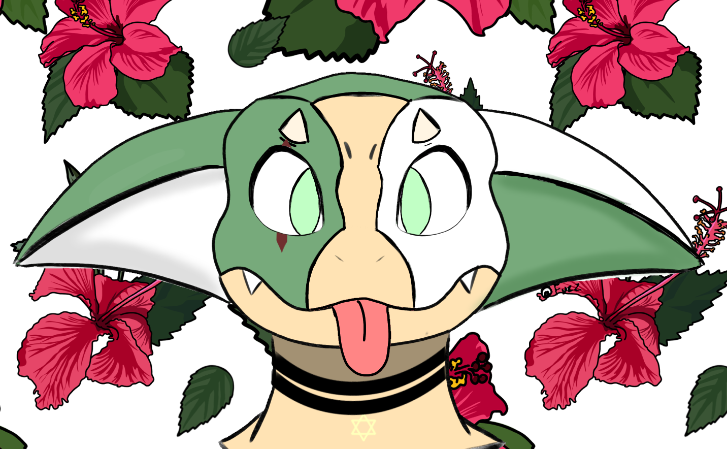 Green dino 🦖 - ibisPaint