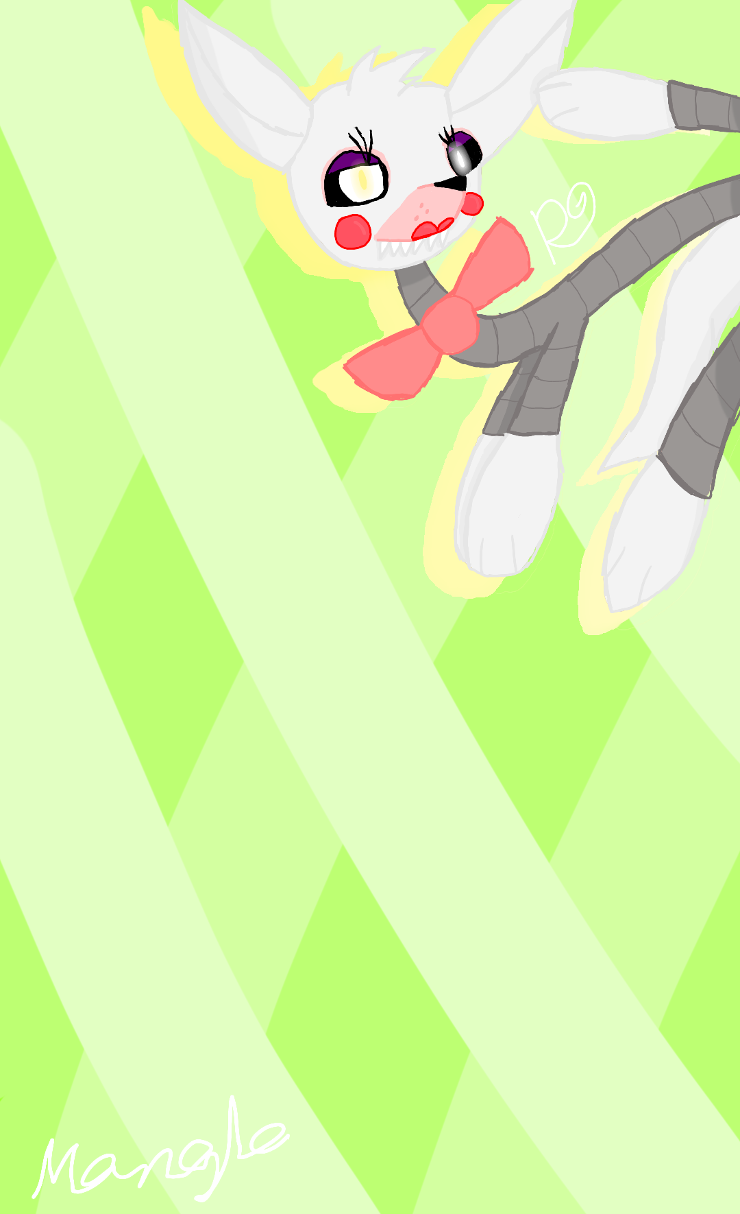 Fnaf 2 Speedpaint Mangle - ibisPaint