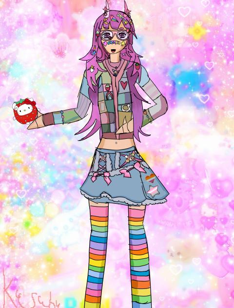 Hayna in Decora outfit - ibisPaint