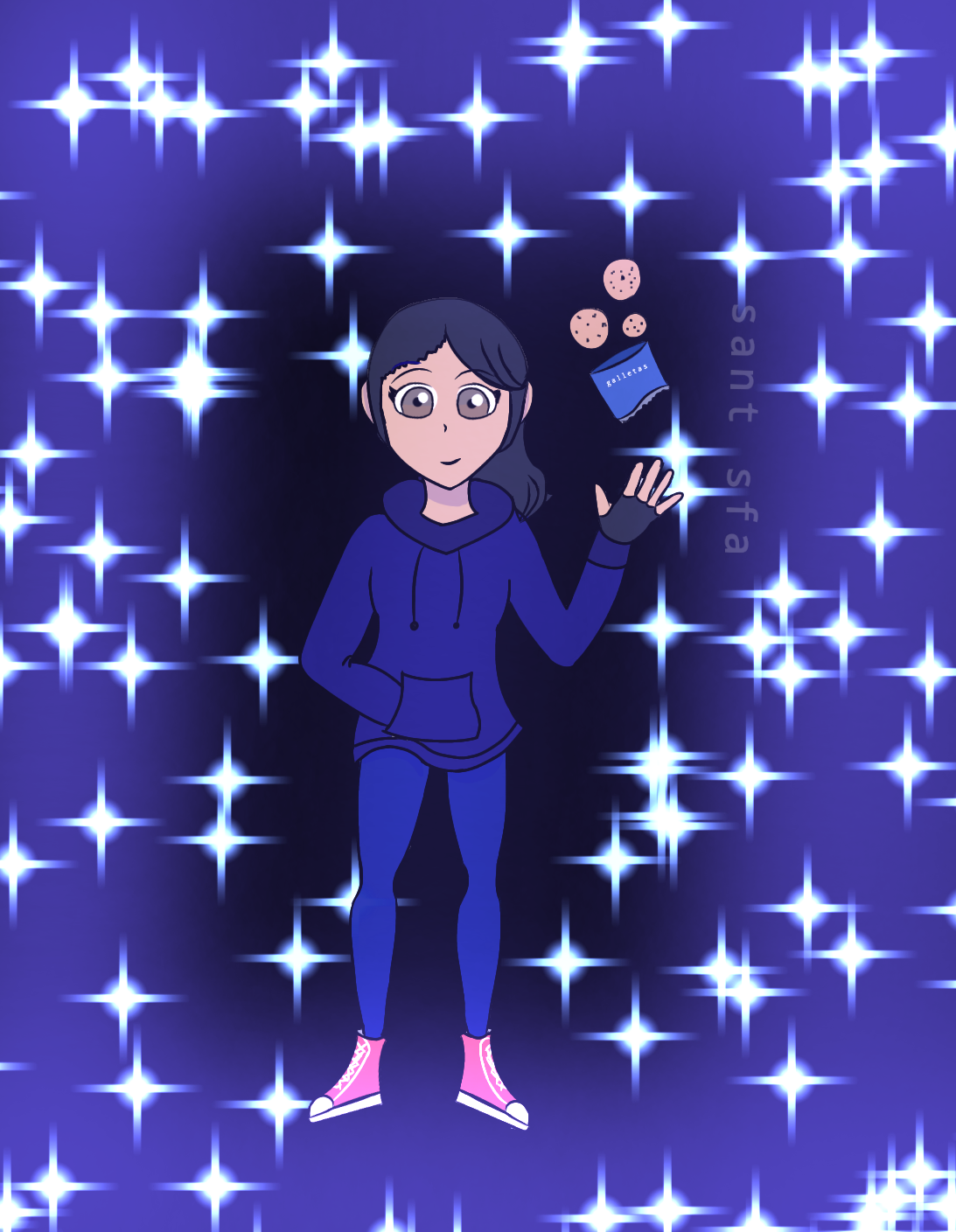 mi oc fondo de pantalla - ibisPaint