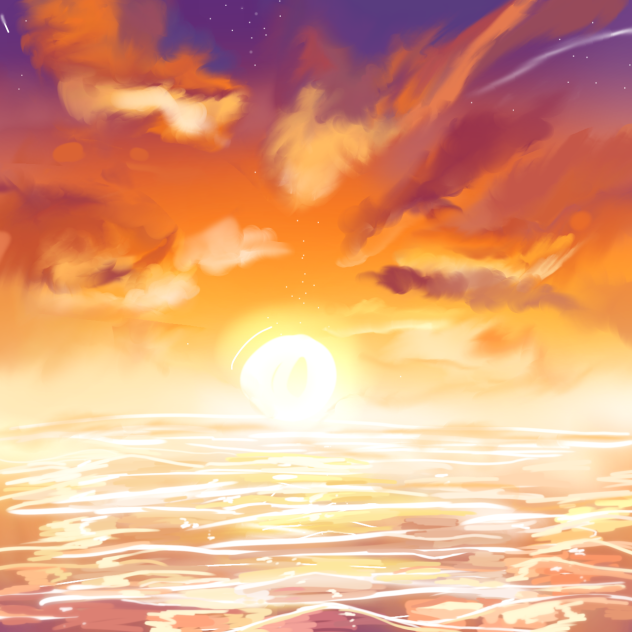 Sunset - ibisPaint