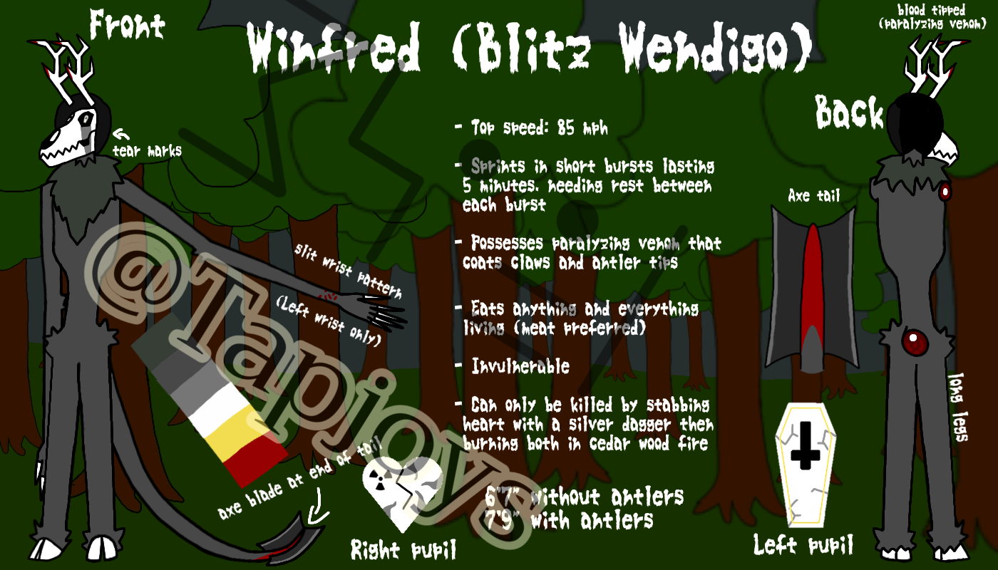 Winfred (Blitz Wendigo) - ibisPaint